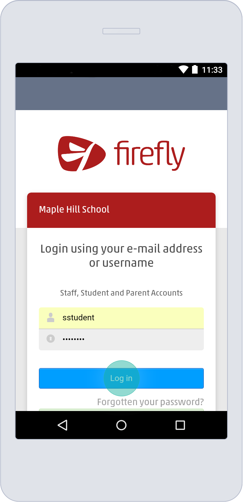 Getting Started with the Firefly Android App
