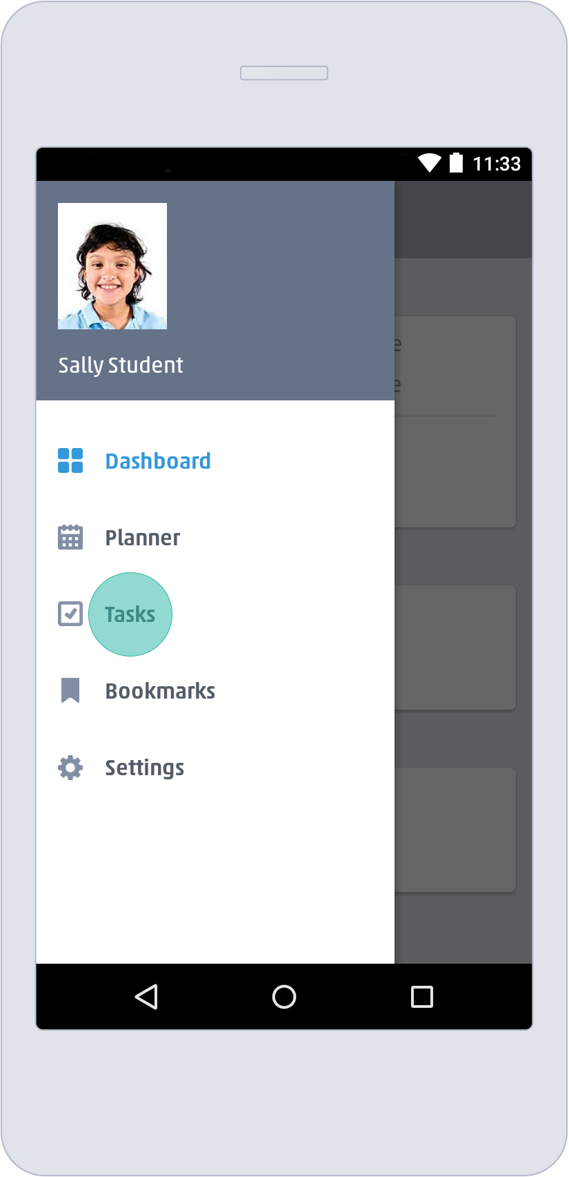 Viewing Your Tasks in the Android App
