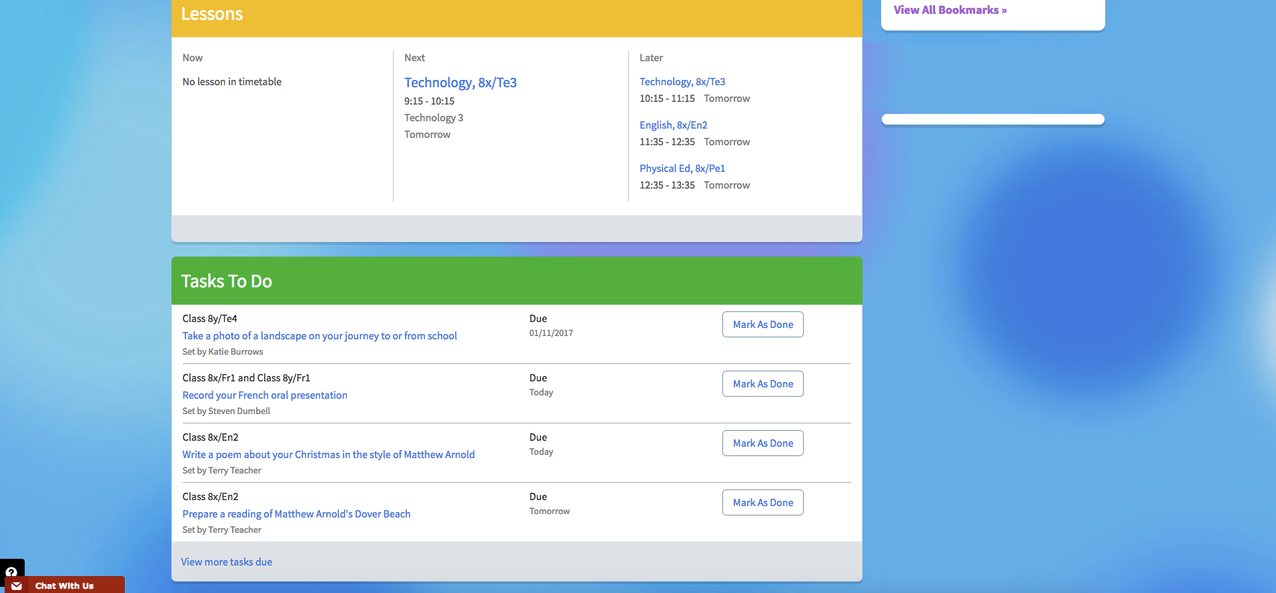 Viewing Your Upcoming Tasks
