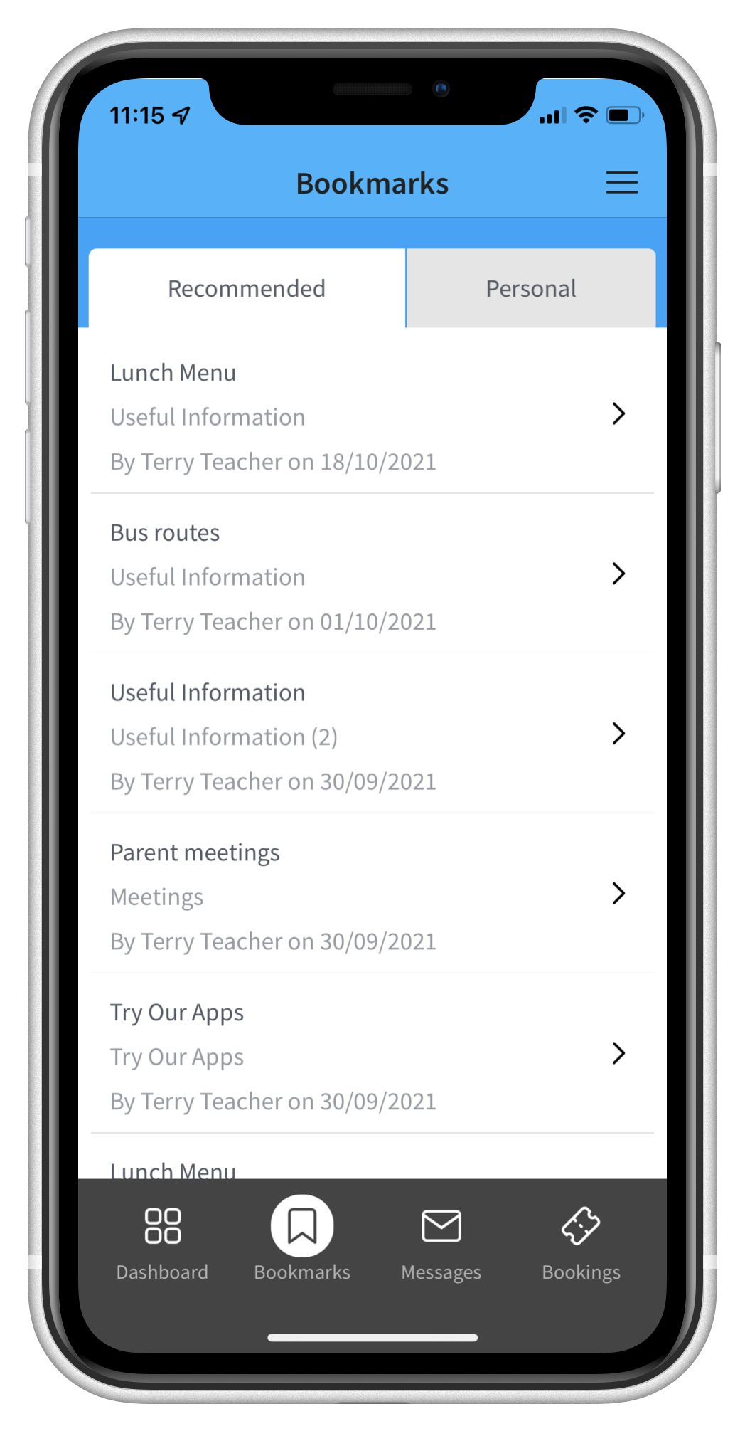 Firefly for Parents App (iOS)