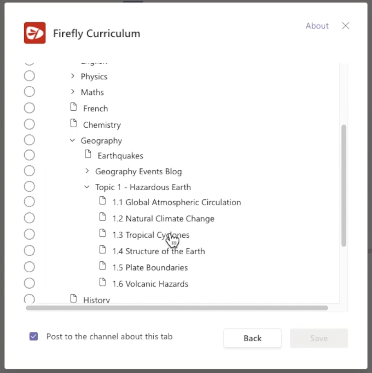 Firefly on Teams - Setting Up and Using the Curriculum and Seating Plan ...