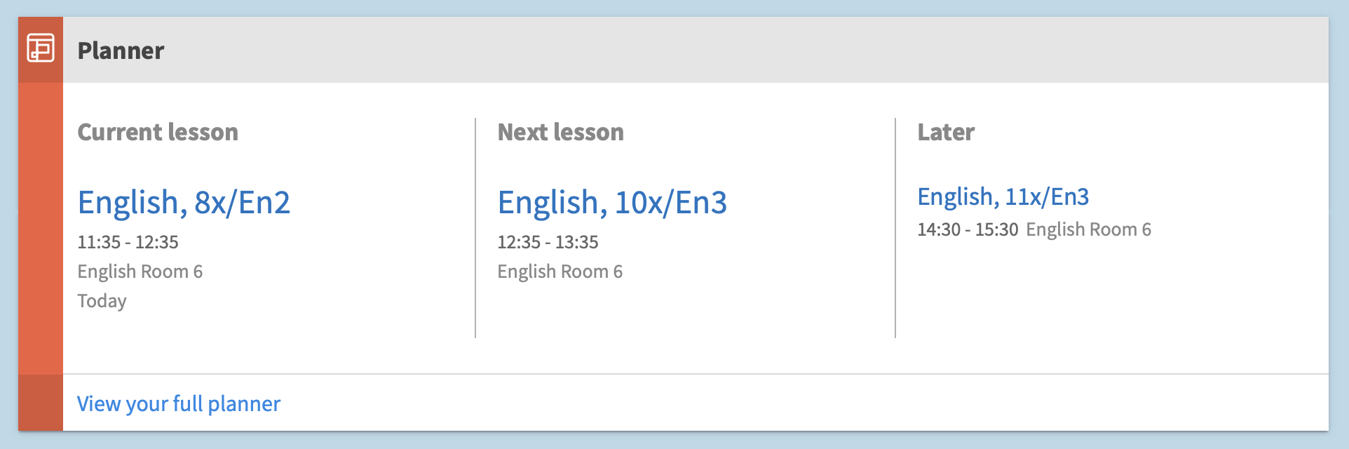 How do I view lessons from my dashboard?